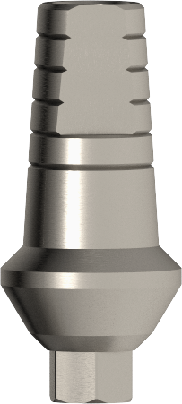 Straight with shoulder Titanium Wide Abutment for Implant H2.43 - DMi