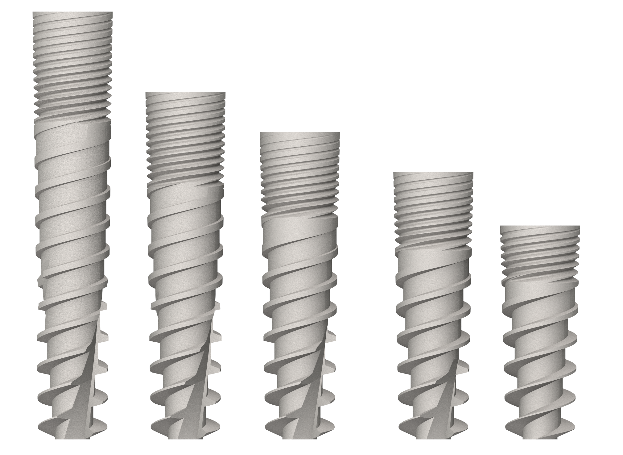 Unique Titanium Implant Narrow Internal Hex H2.1 - Dental Implant ...